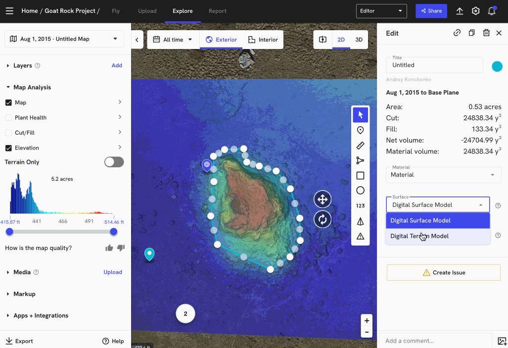 Elevation – DroneDeploy