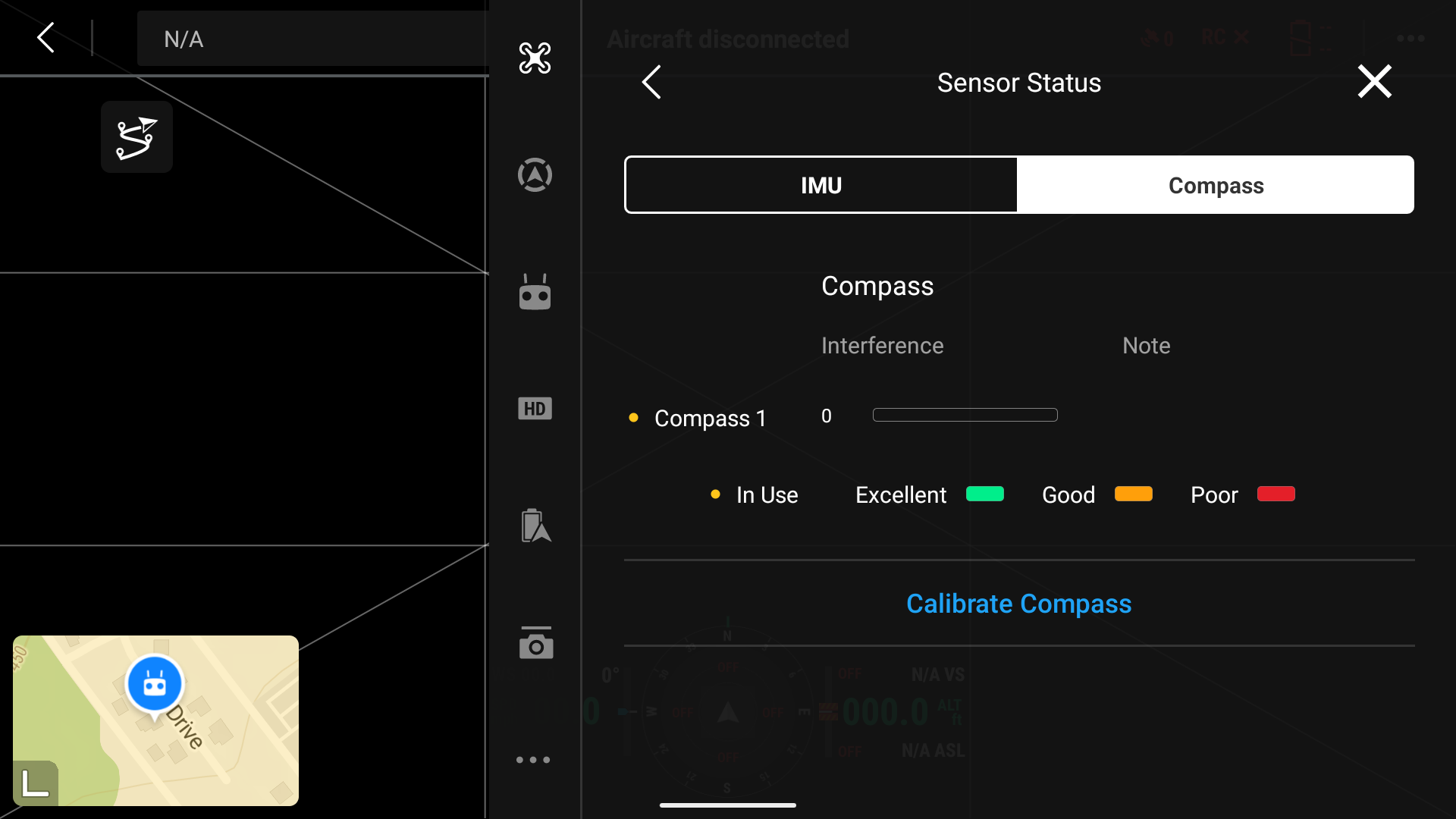 How do I calibrate my compass in DJI Pilot 2? – DroneDeploy