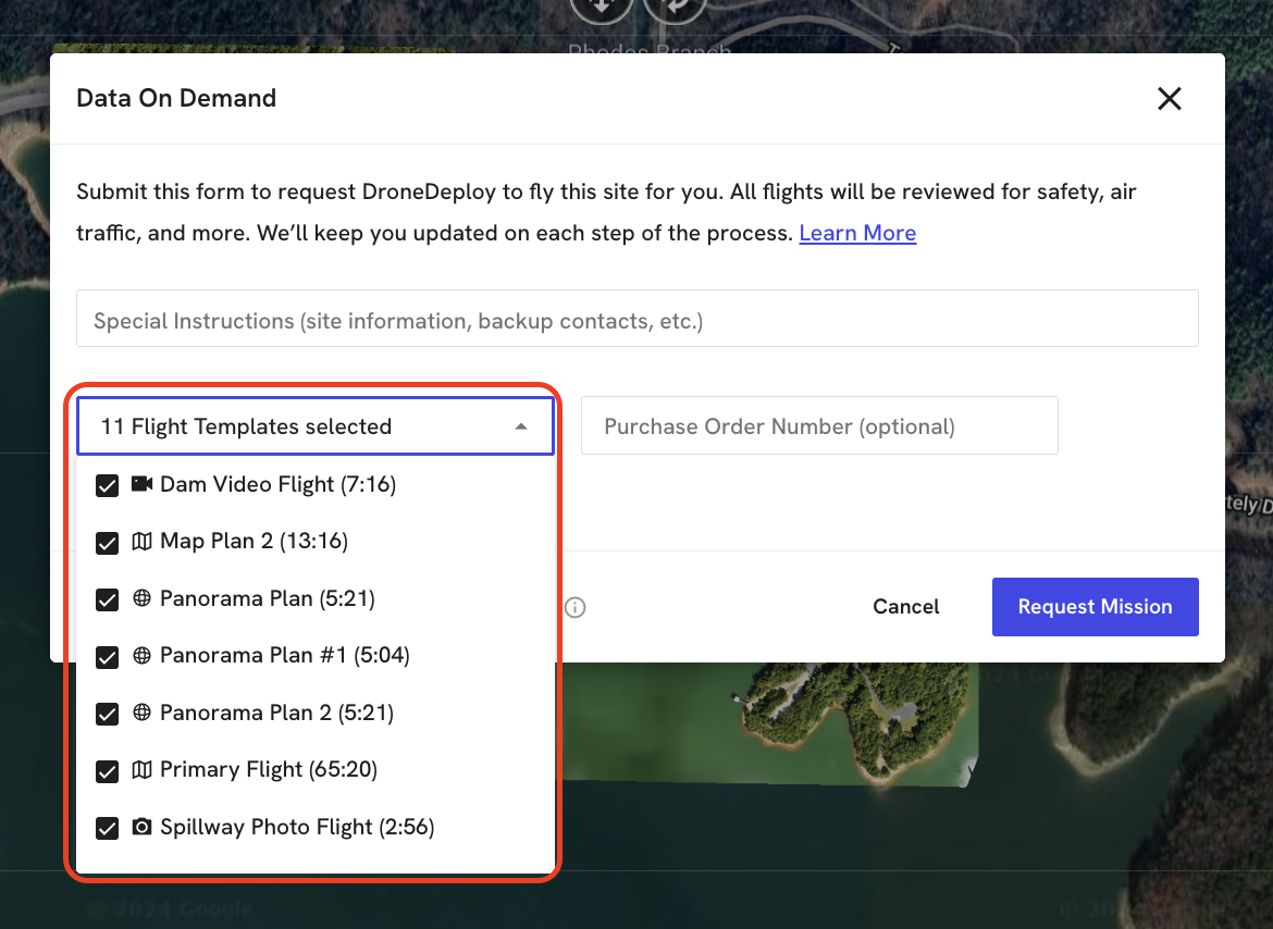 How To Order a Mission – DroneDeploy