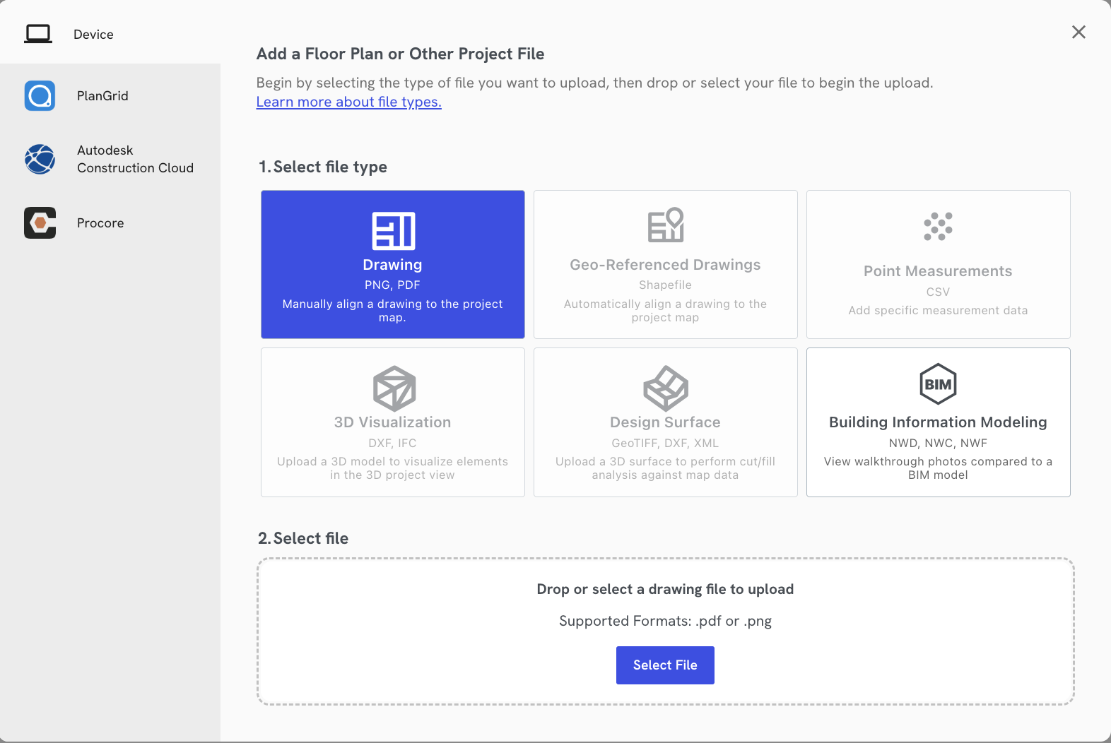 Starting a New Ground Project in DroneDeploy – DroneDeploy