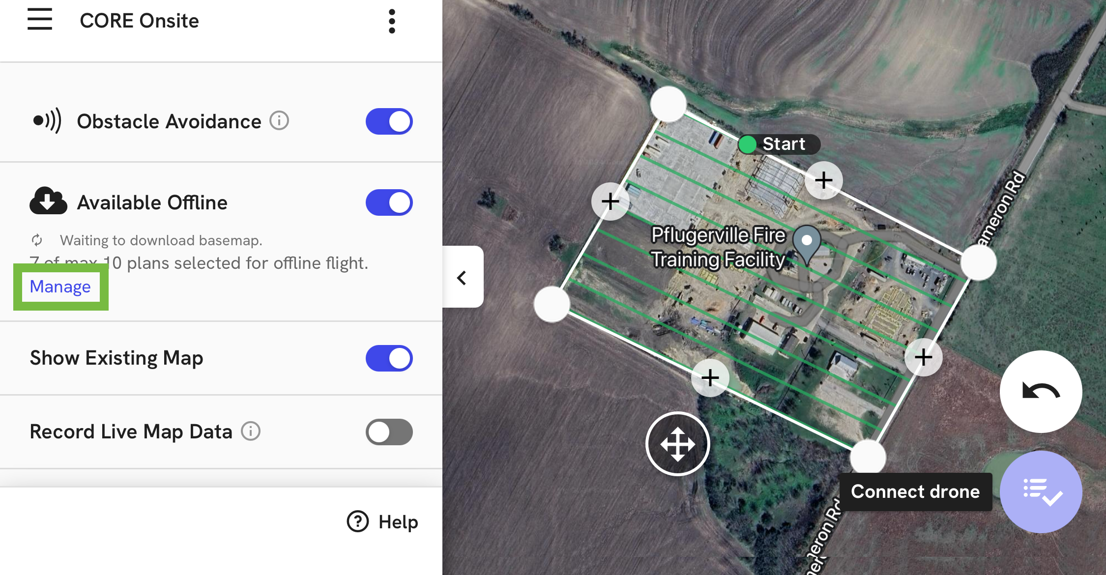 Offline Flight Planning – DroneDeploy