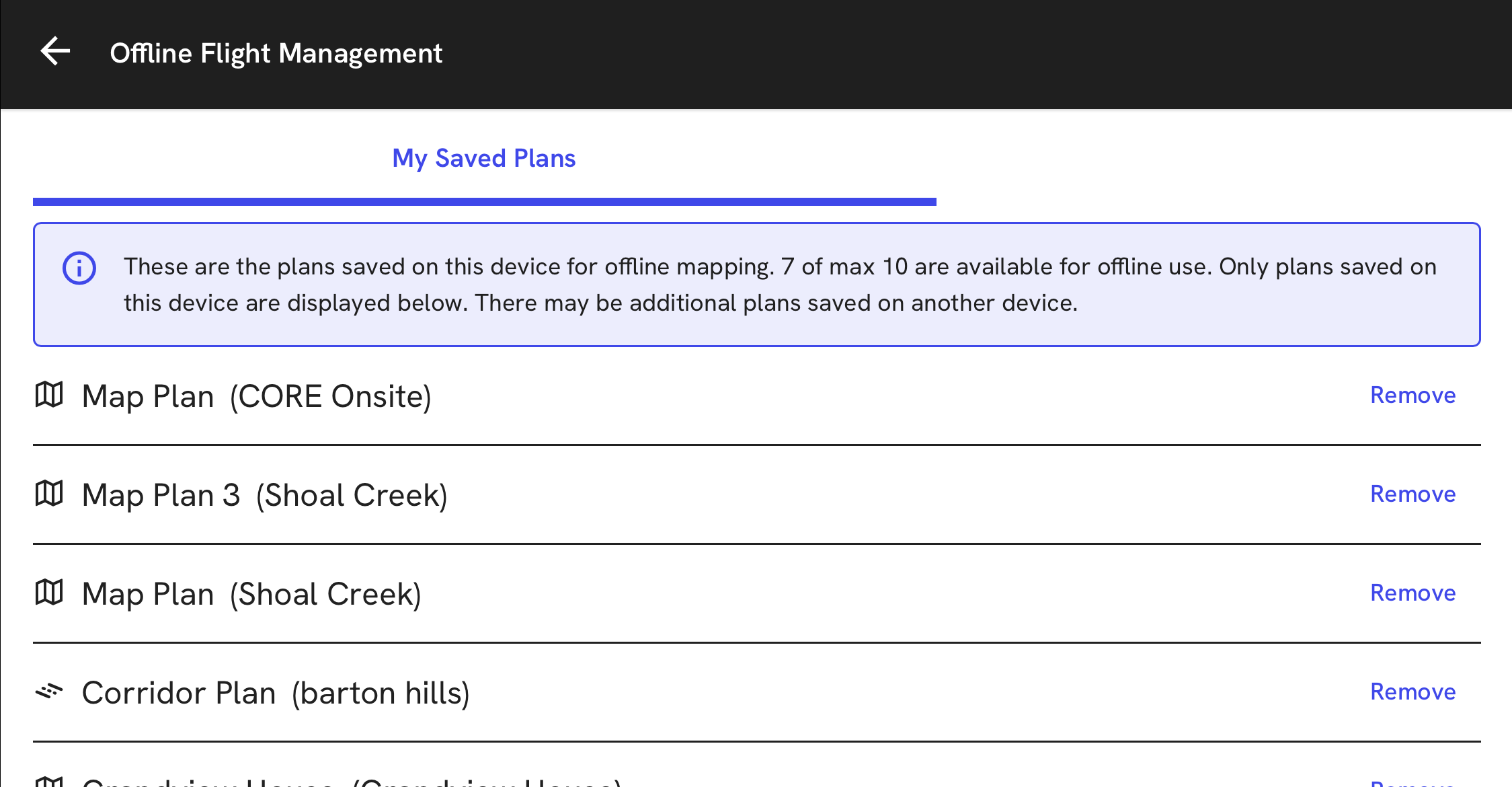 Offline Flight Planning – DroneDeploy