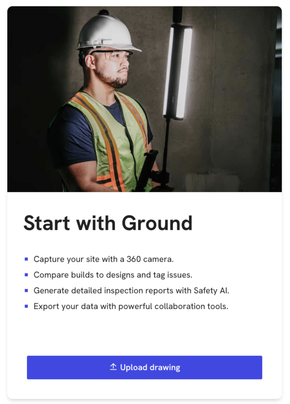 Starting a New Ground Project in DroneDeploy – DroneDeploy