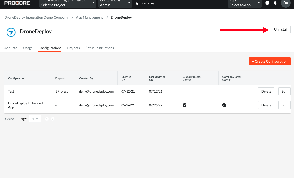 Procore – DroneDeploy